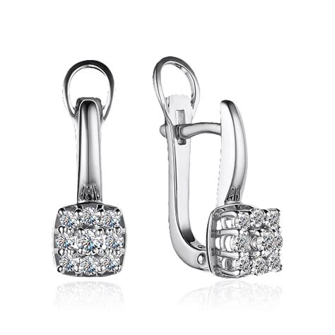 Серьги женские – купить в Москве ювелирные серьги из золота | DIAMONDS ...