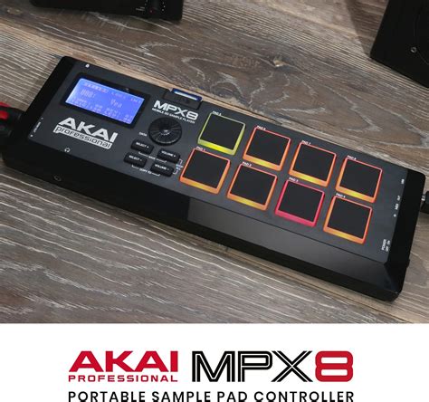 Akai Professional Mpx8 Portable Sample Pad Australia Ubuy