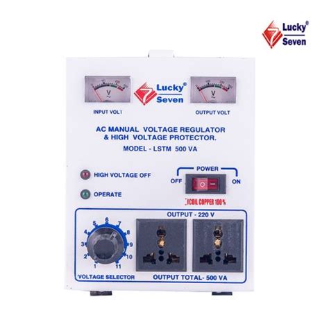 Manual Voltage Regulator Zetta Plus