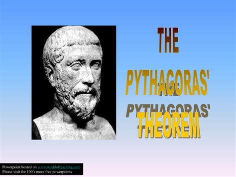 PPT Pythagoras Theorem The Power Of Triangles PowerPoint Presentation ID