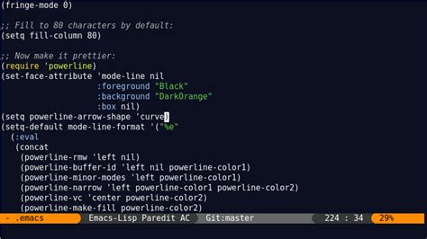 Powerline How Do I Get A Fancier Mode Line That Uses Solid Colors And
