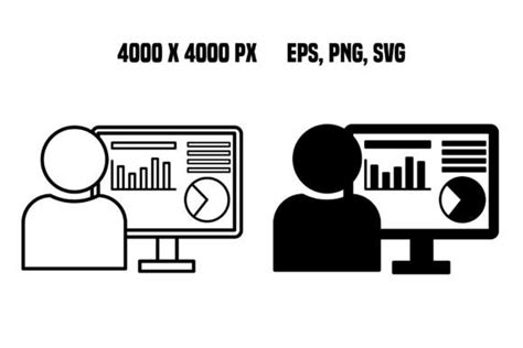 Data Analyst Icons Graphic By Yulidor · Creative Fabrica