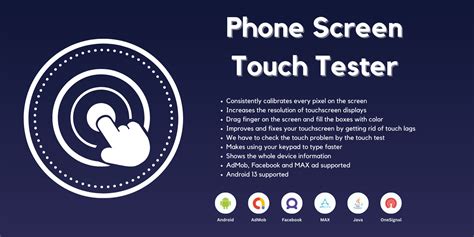 Phone Screen Touch Tester Android App Template By SkillCode Codester