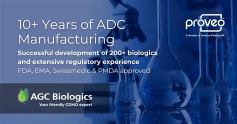 Agc Did You Know That Proveo™ Has Been A Leader In Adc Antibody Drug