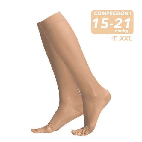 Tobimedias De Compresión Ligera 15 21 Mmhg Talla Xxl Compresión Media