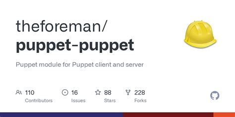GitHub Theforeman Puppet Puppet Puppet Module For Puppet Client And Server