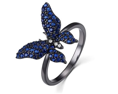Срібне кільце метелик розмір 17 — ціна 900 грн у каталозі Кільця і персні Купити аксесуари за
