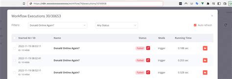 updated execution disappears questions n8n community