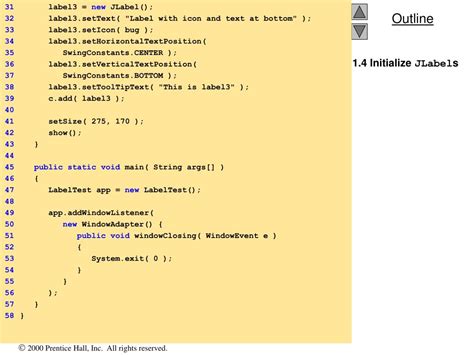 Ppt Chapter 29 Java Graphical User Interface Components Powerpoint
