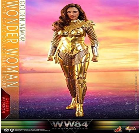 Hot Toys Wonder Woman With Golden Wing Armor 1984 Wonderwoman Deluxe