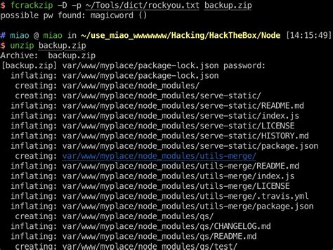 node hackthebox 喵喵喵喵 愚かな人間
