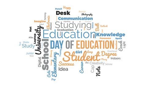 교육의 날 세계 구름 배경 교육 인식 벡터 그림 디자인 개념입니다 1월에 대한 스톡 벡터 아트 및 기타 이미지 1월 공부 교사 교육 관련 직업 Istock