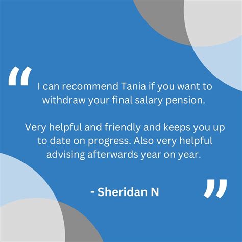 Testimonialtuesday Pensionplanning Pension Personalfinance Tania