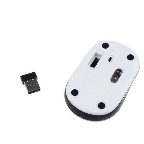 Bonito Mini 24 Ghz Rato óptico Sem Fio Ratos Port Grandado