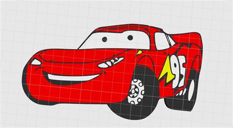 3mf File Lightning Mcqueen Light Box 🌩️・3d Printable Design To Download・cults