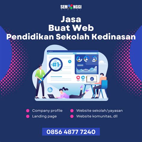 Hub 0856 4877 7240 Jasa Desain Web Sekolah Madrasah Jalaksana