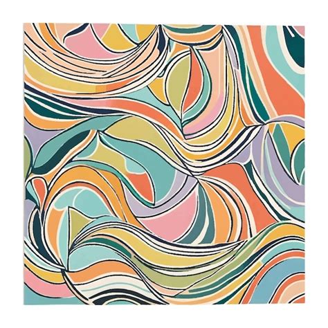 Premium Vector Abstract Organic Shapes Pattern