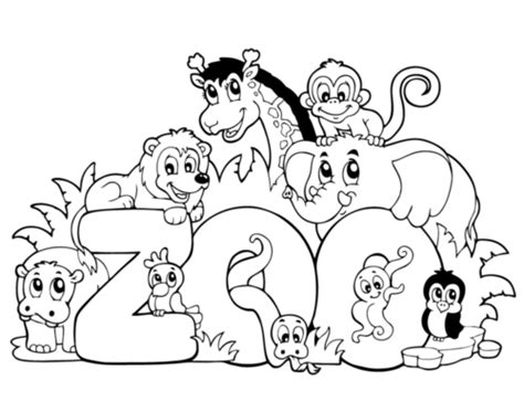 Zoo简笔画 千图网