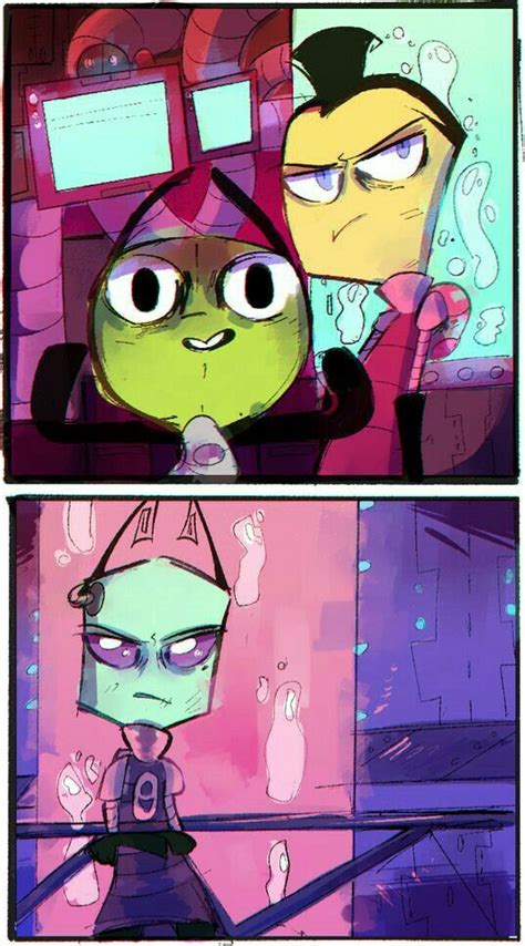 pin by rosea pom on invader zim invader zim characters invader zim cartoon as anime