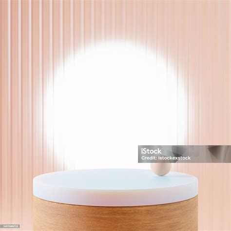 연단 장면 또는 3d 원형 기둥 스탠드 장면 및 최소한의 배경에 스튜디오에서 우승자 받침대 0명에 대한 스톡 사진 및 기타 이미지 0명 가정의 방 강단 Istock