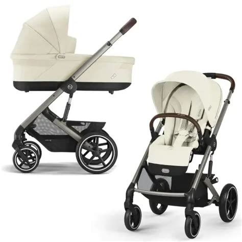 Коляска 2 в 1 Cybex Balios S Lux 2025 Seashell Beige Taupe купить по выгодной цене Товары