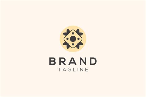 Leaves And Ludo Dice Vector Template Design Logo By Graphichouse Thehungryjpeg