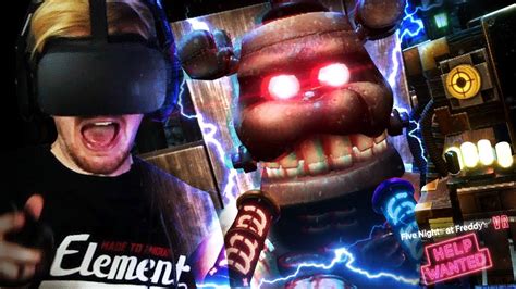 This Game Just Got A Lot More Terrifying Fnaf Vr Help Wanted Dreadbear Dlc Youtube