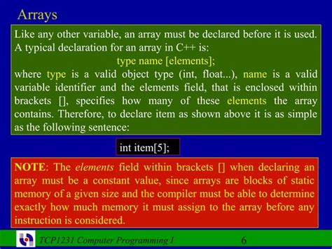 Computer Programming Lecture 8 Ppt