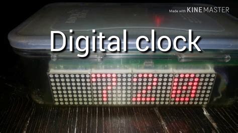 Arduino Digital Clock By Sanjeok YouTube