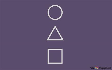 Squid Game Square Circle Triangle HD Wallpaper Download