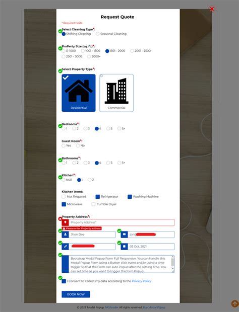 Modal Popup Bootstrap Modal Multipurpose Popup Form Full Responsive