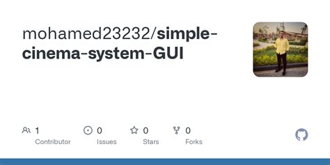 GitHub Mohamed Simple Cinema System GUI