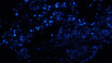 Abstract Blue Computer Hex Code Machine Learning Algorithm Hud Design