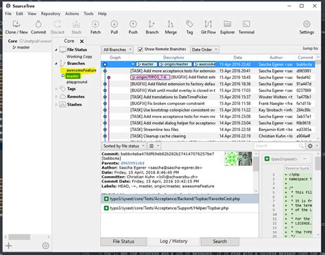 Cloning With Sourcetree On Windows — Typo3 Core Contribution Guide Main