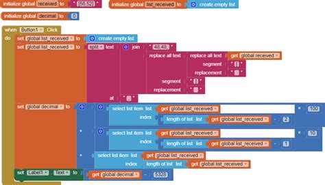 How To Convert Received Ascii Data To A Value Mit App Inventor Help