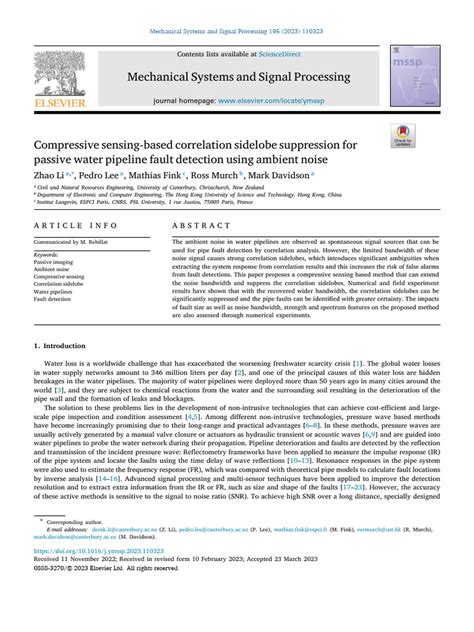 Compressive Sensing Based Correlation Sidelobe Suppression For Passive
