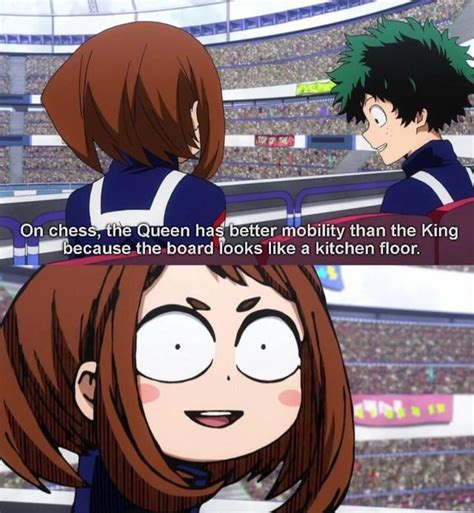 Oh No Deku Did Not Just Say That To Ochaco 💀 Rinternetcity