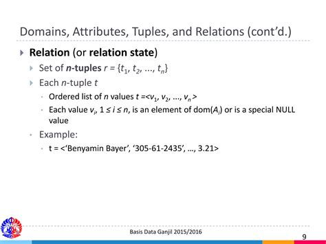 2 Relational Model150903 Ppt