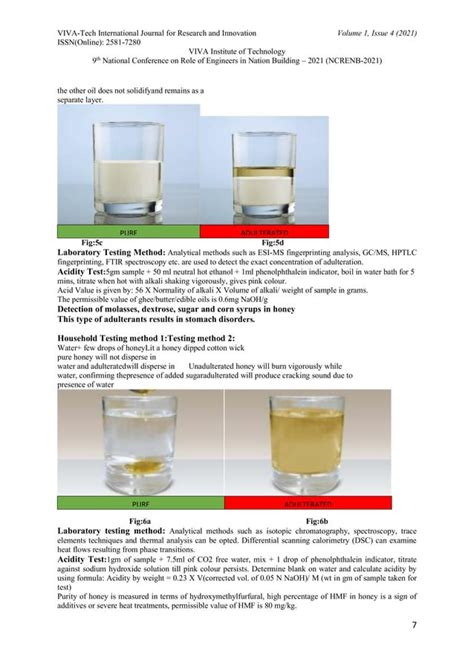Methods For Detection Of Common Adulterants In Food Pdf