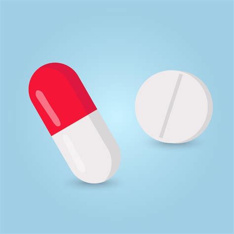 Premium Vector Capsul And Pill In Vector Illumination