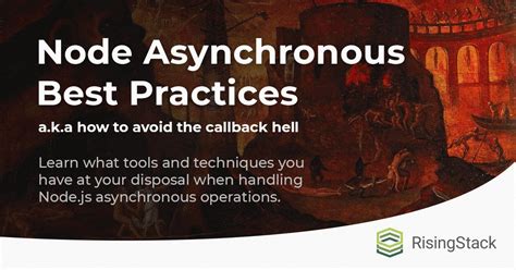 Nodejs Async Best Practices And Avoiding Callback Hell Rnode