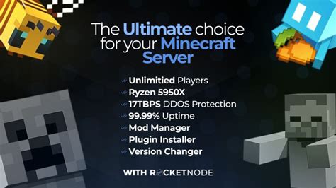 Rocketnode Hosting On Linkedin Rocketnode The Ultimate Choice For Hosting Your Minecraft