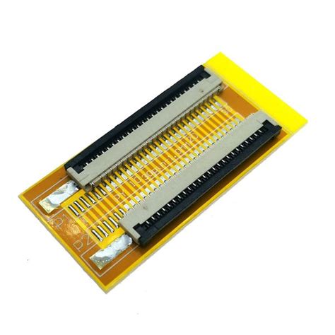 Pin Mm FPC FFC PCB Connector Socket Adapter Board Pin To Pin Flat Cable