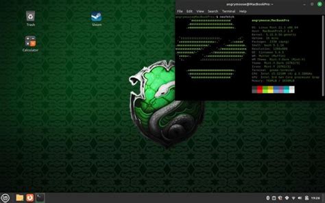 I Made These Linux Mint Terminal Themes Based On The 4 Houses R