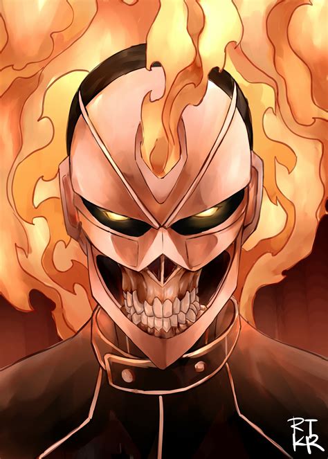 Artstation Robbie Reyes Ghost Rider Marvel Legacy Ver