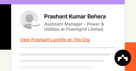 Prashant Kumar Behera Assistant Manager Power And Utilities At