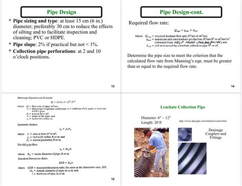 Design Of Leachate Collection System Pdf