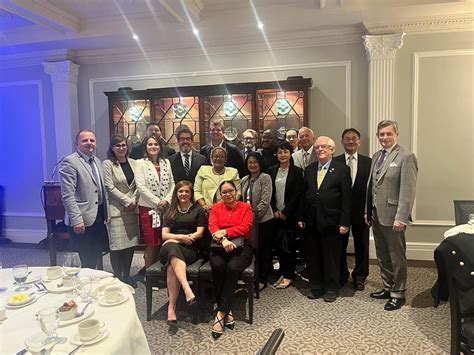 Today Consul Generalag Grace Joseph Accompanied By Vice Consul