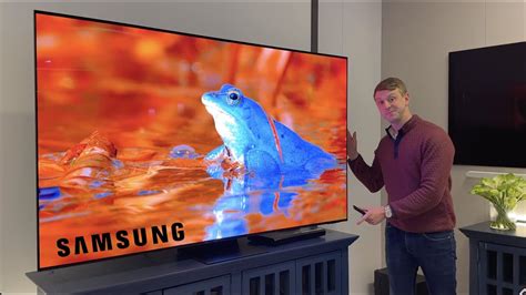 Samsung 77 S95c Qd Oled 4k Tv Hands On Youtube