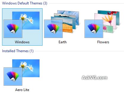 How To Enable Hidden Aero Lite Theme In Windows And Later AskVG
